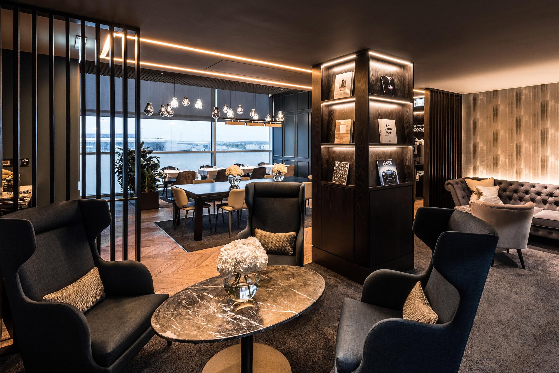Birmingham Airport VIP Lounge | Clubrooms by No1 Lounges
