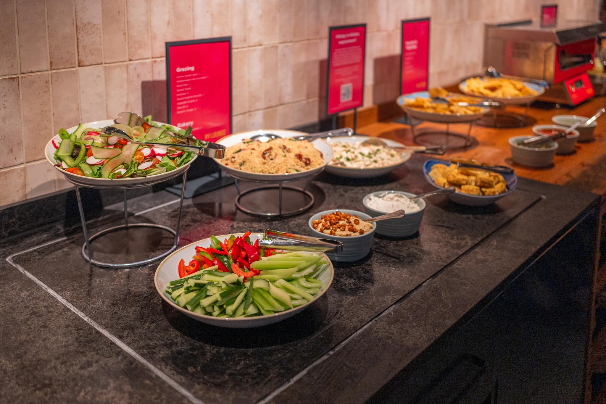 My Lounge Sample Menu at London Luton Airport | No1 Lounges